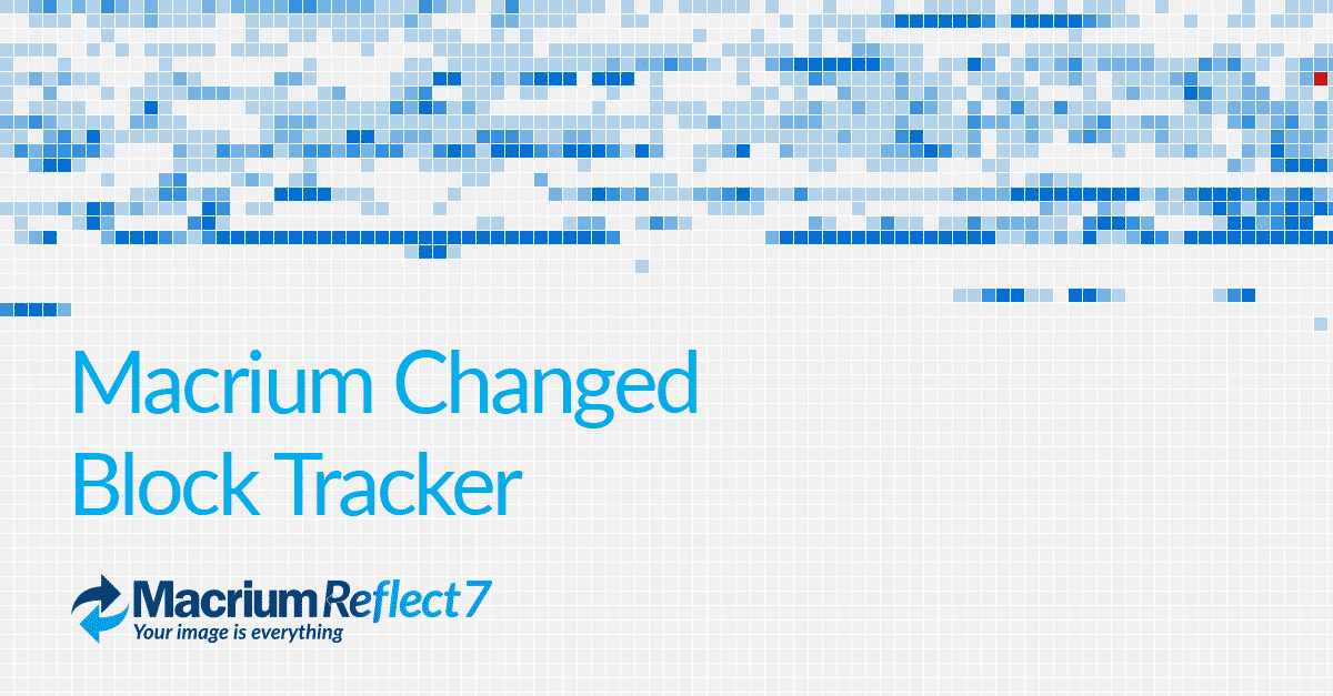 Changed Block Tracker